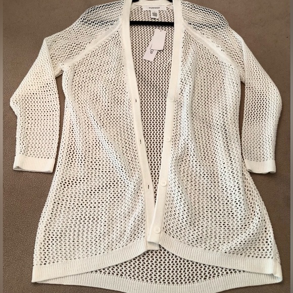 Workshop Republic Clothing | Sweaters | Workshop Open Knit Button Down ...
